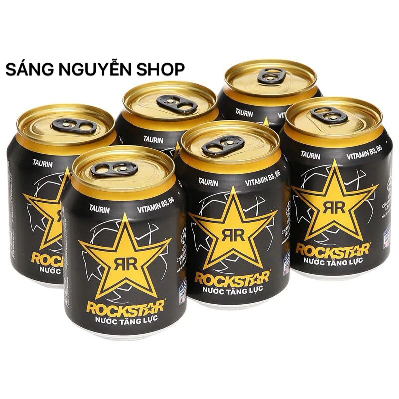 Rockstar Energy Drink 1 Can Of Rockstar Booster Water (250ml / Can ...