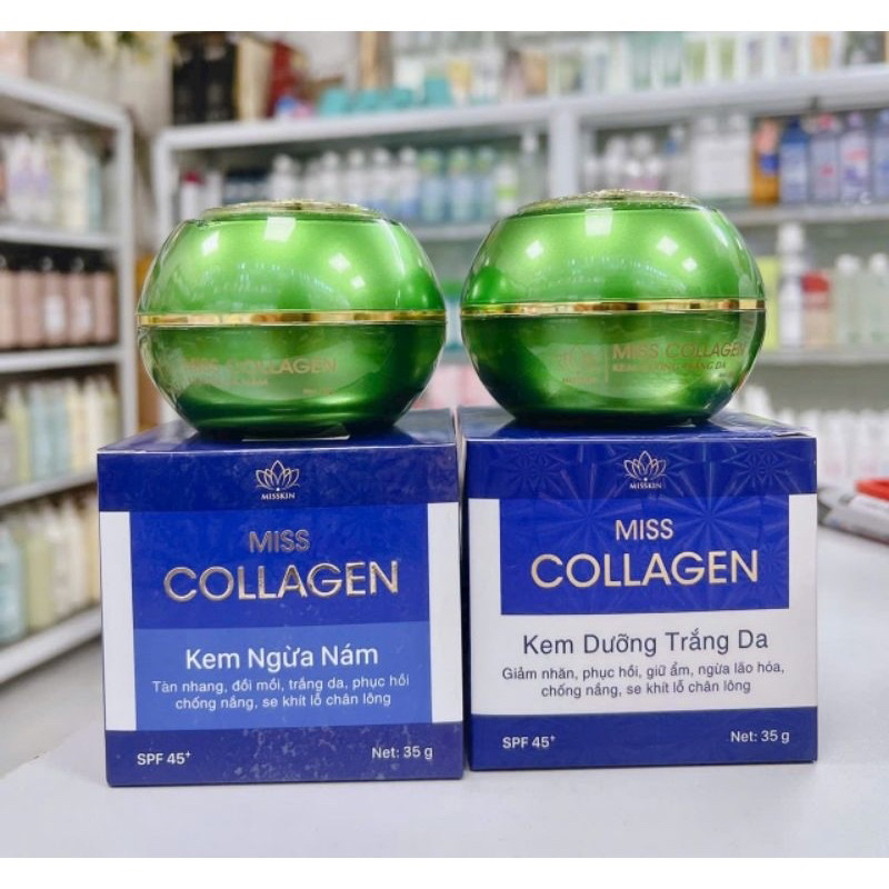 Miss collagen Cream (Free skin aqua Sunscreen 25g) | Shopee Singapore
