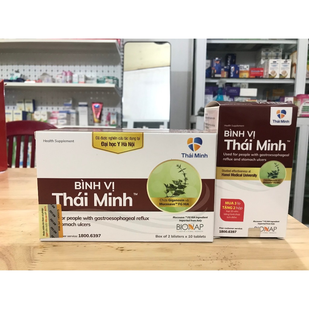 Thai Minh Oral Capsule - For People With Reflux & Stomach Ulcers (With ...