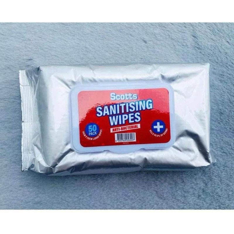 Scotts ORGANIC ALCOHOL WET TISSUES (50 sheets) | Shopee Singapore