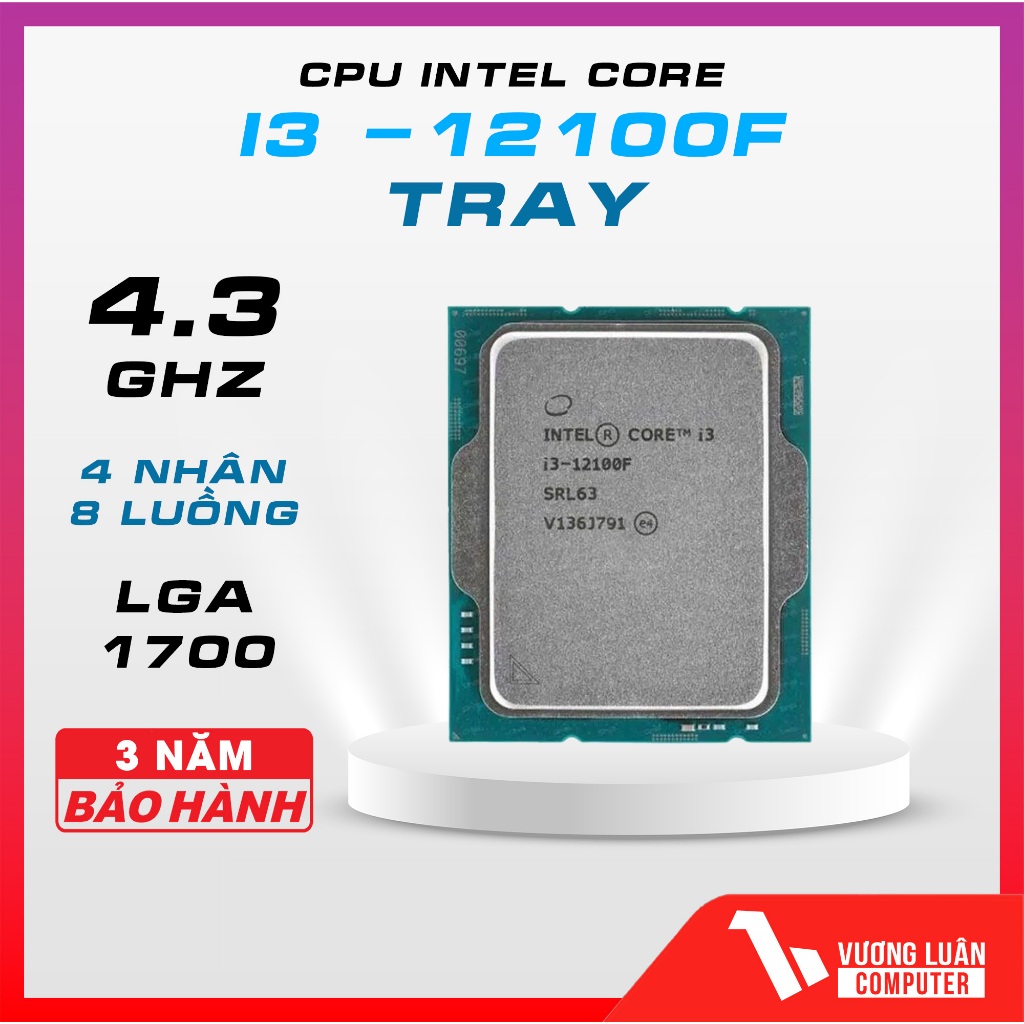 Cpu Intel Core i3-12100F Tray | Shopee Singapore