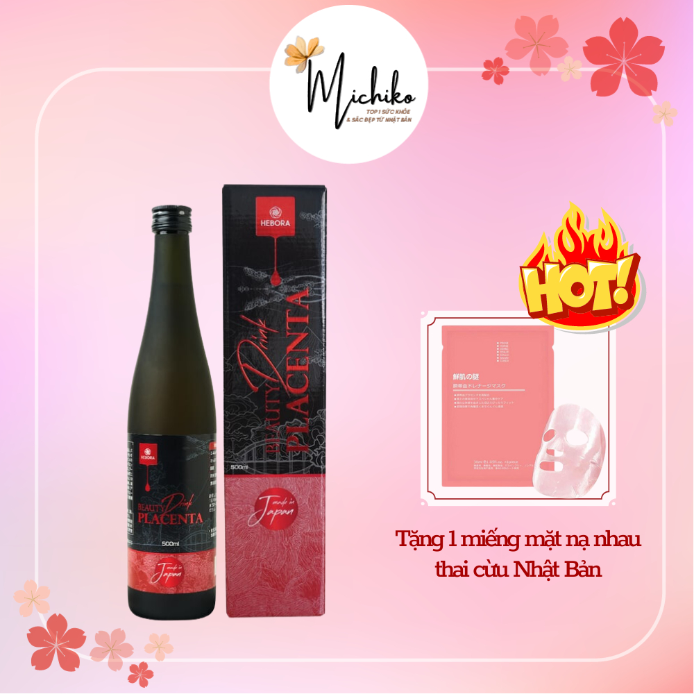 Japanese Hebora Placenta Stem Cell Drink 500ml | Shopee Singapore