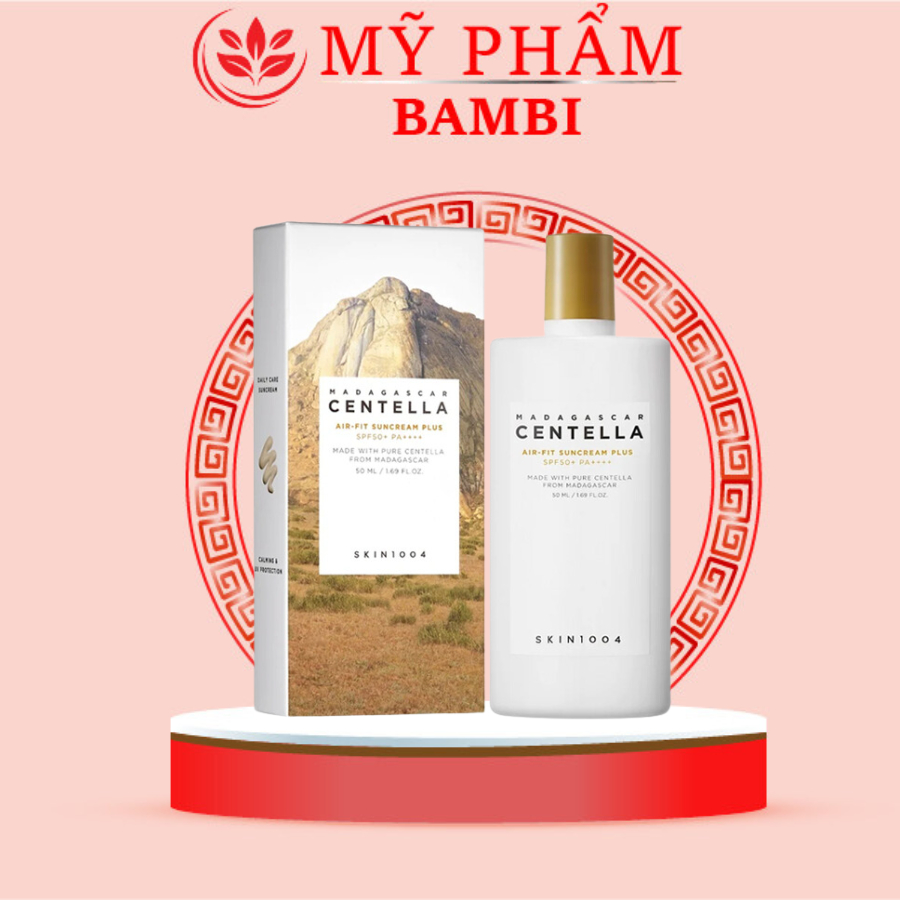 Skin1004 Madagascar Centella Air-fit Sun Cream Plus Sunscreen For Face ...