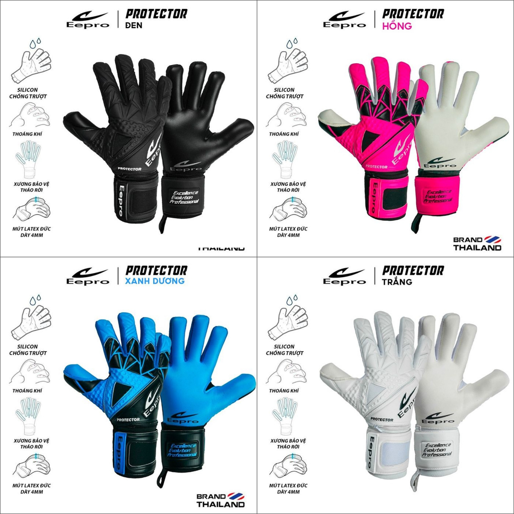 Eepro EG10R8 Protector Gloves - Genuine Thailand (Removing Bones ...