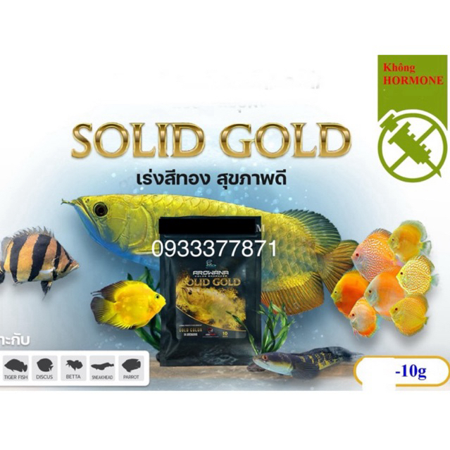 Vitamin Arowana Solid Gold - Yellow Powder For Arowana Too Long ...