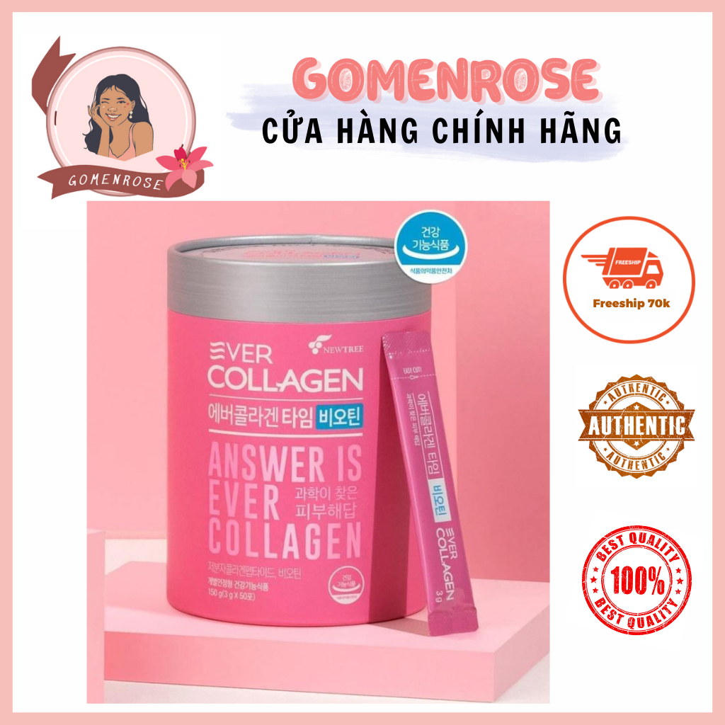[AUTHENTIC 100%] Korean Collagen Ever Collagen Time Biotin for ...