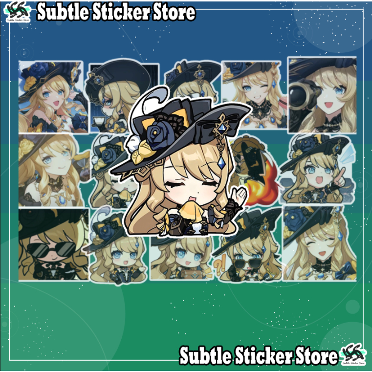 [Genshin Impact] - Set 10/15 Sticker Navia - captain Spina di Rosula ...