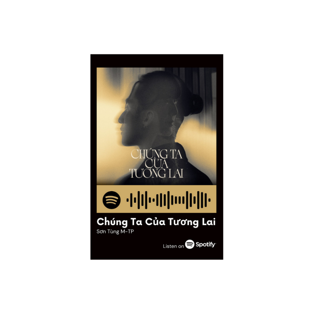 [Please order from 2c]Spotify card singer Son Tung MTP (can scan code ...