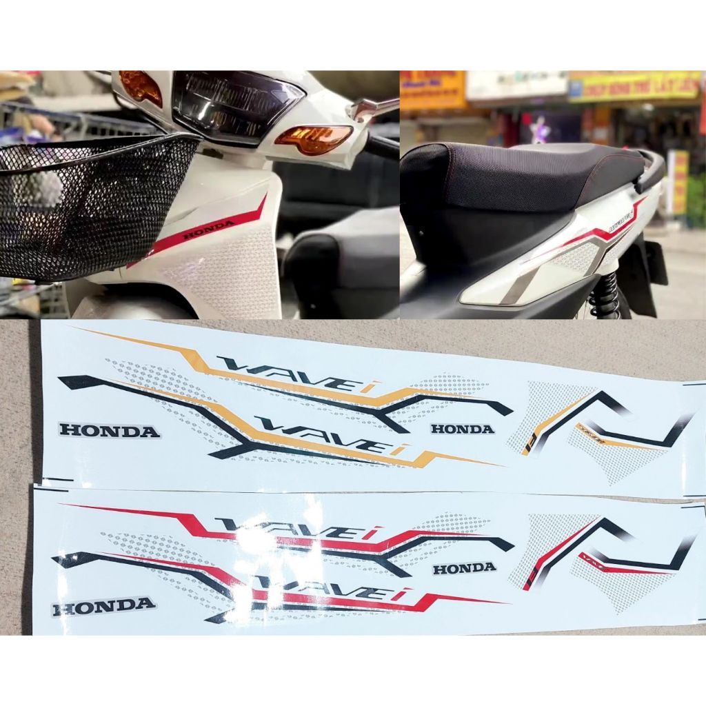 Wave Car Stickers Wave i Stickers Latest Model 2024 Stickers For Wave ...