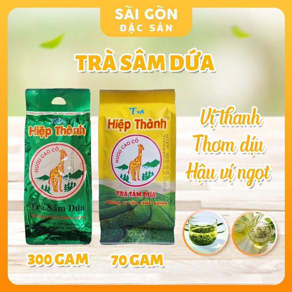 Hiep Thanh Pineapple Ginseng Tea Original Lam Dong Pack 300 Gam and 70 ...