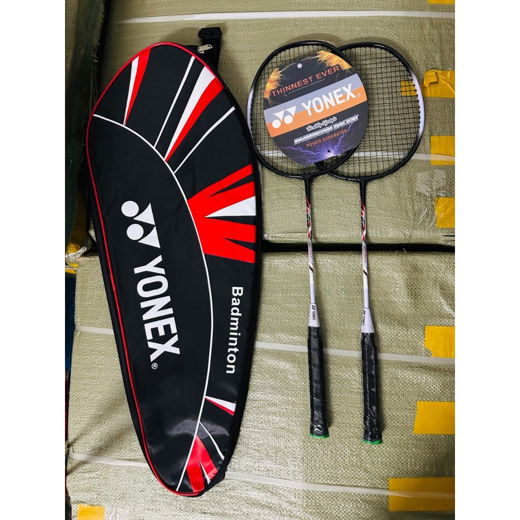 Pair of YONEX Badminton Professional Badminton rackets with super ...