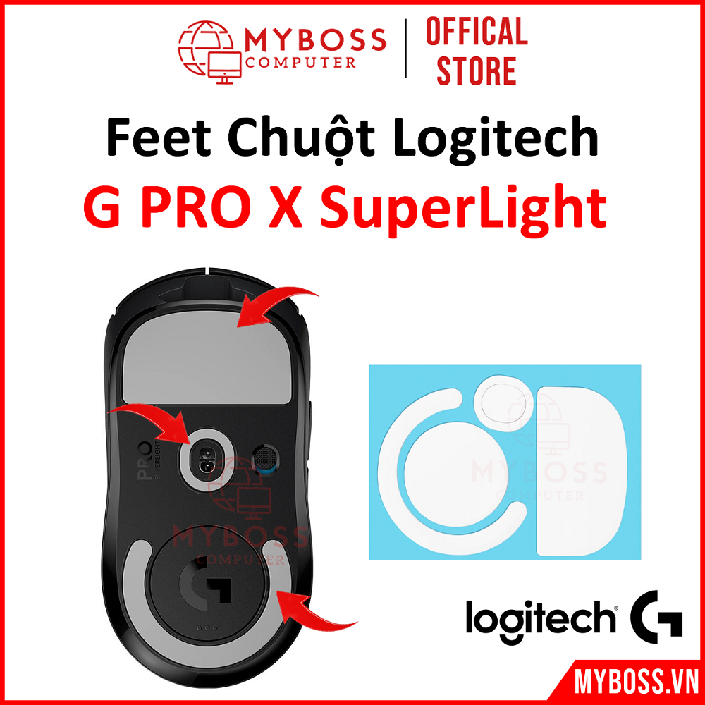 [SUPER CHEAP] Logitech G PRO X SuperLight Mouse Feet Sticker Extremely ...