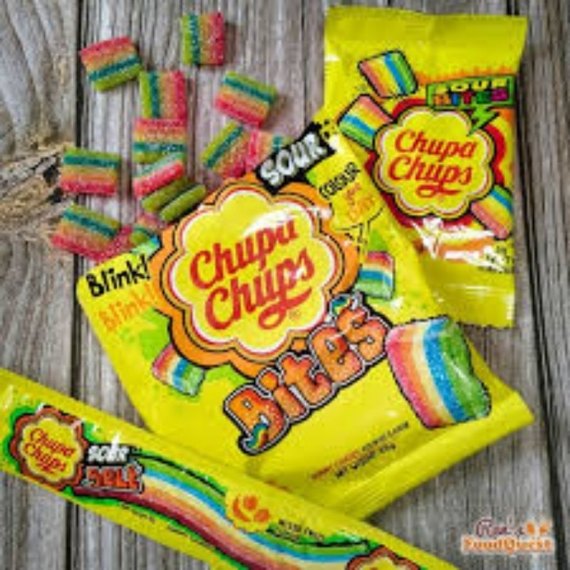 Chupa Chups Sour Bites Fruit Flavor 56g Pack (HT) | Shopee Singapore