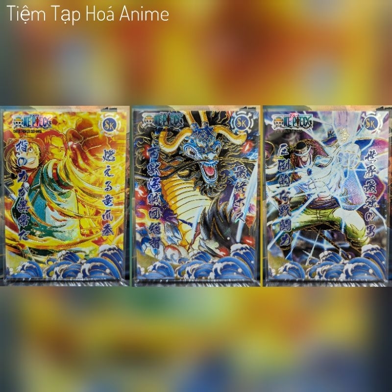 Op Card Sabo, Kaido, Whitebeard SK Cards Assorted Super Beautiful Effects (Includes Card ...