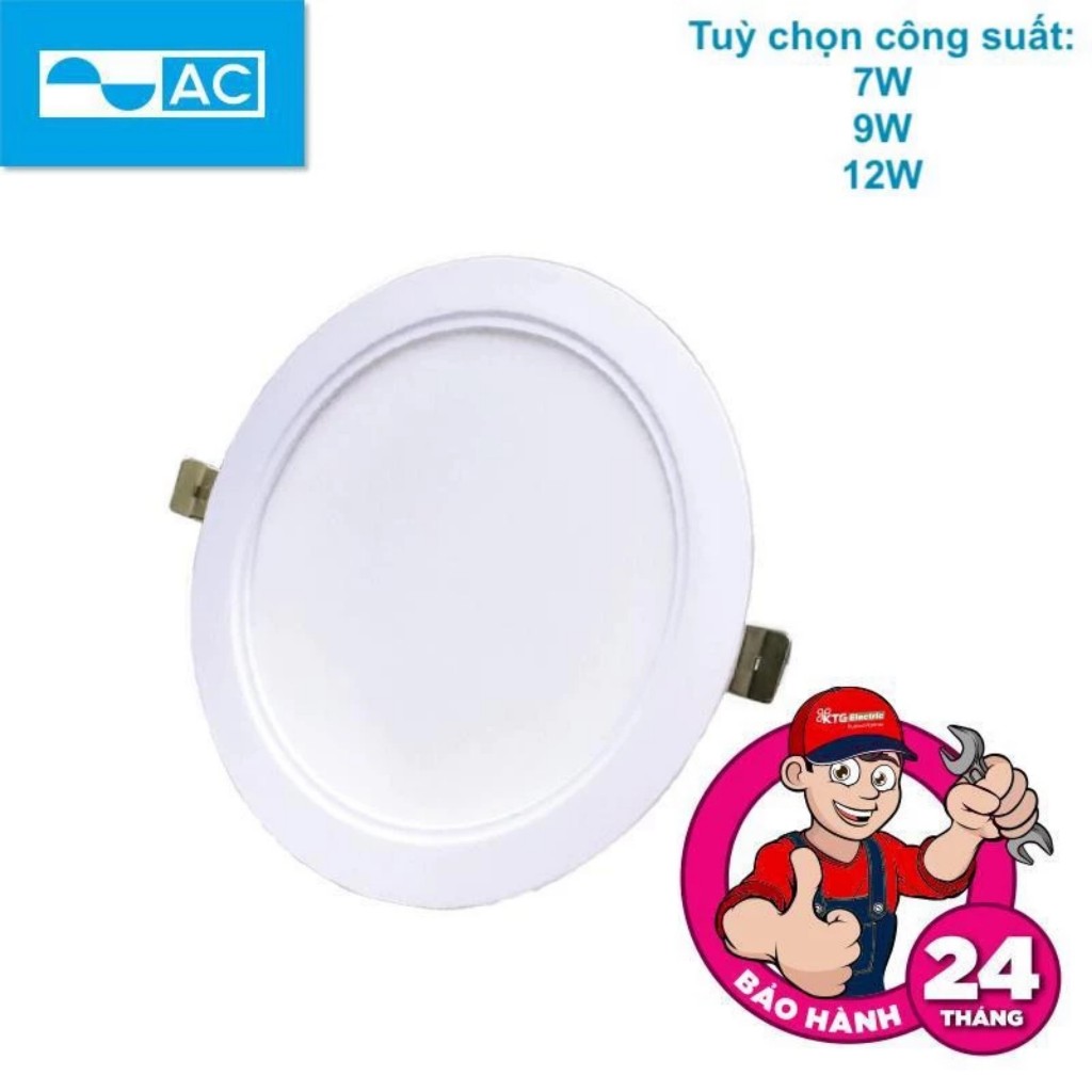 Ac recessed LED downlight, AD16C0096 (9W - White light) | Shopee Singapore