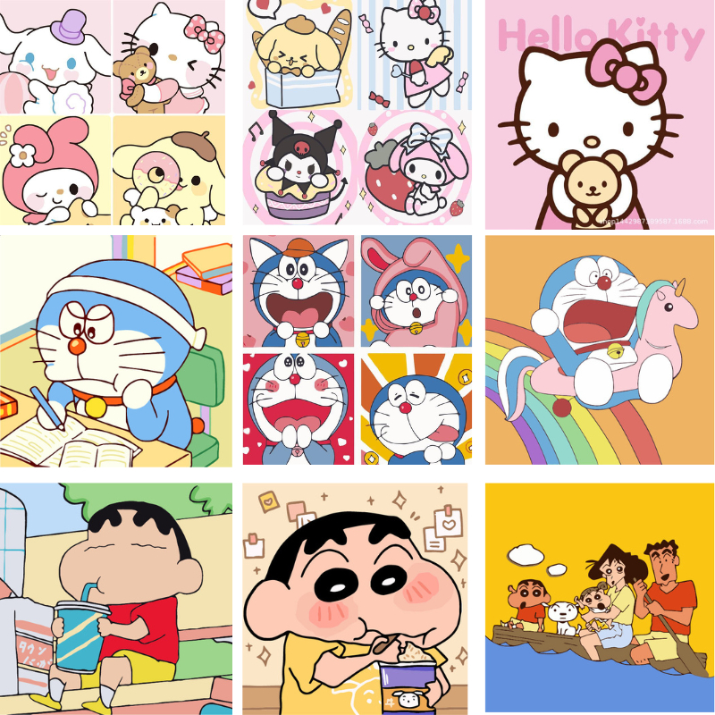 Number painting, coloring by number painting, oil painting, coloring ...