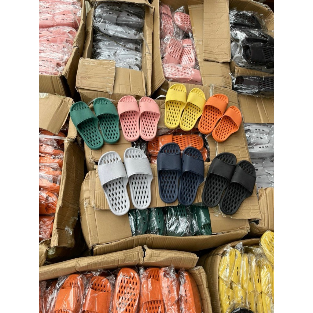 Anti-slip foam indoor slippers, diamond pattern | Shopee Singapore