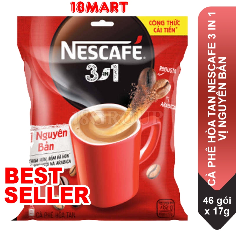 NESCAFE 3 in 1 strong soluble taste coffee: Rich in soluble flavor ...