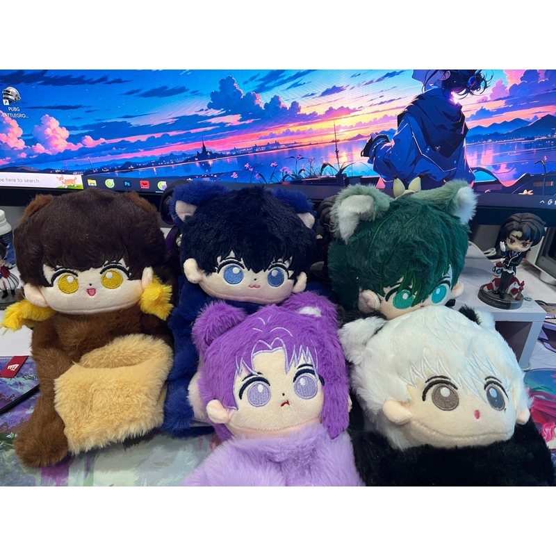 Very cute and cute Blue Lock Hand Puppet Teddy Bear | Shopee Singapore