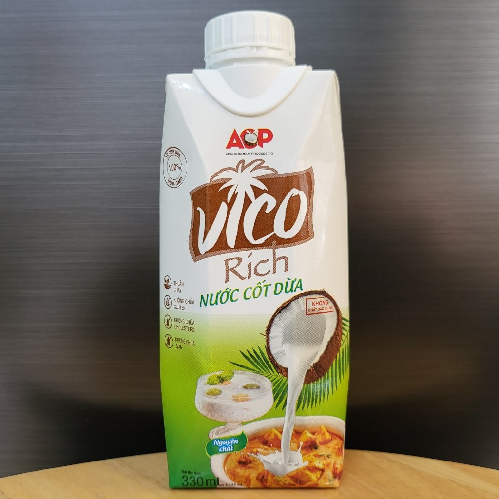 Vico - Box 330ml - Virgin Coconut Milk / ACP Rich Coconut Milk (HALAL ...