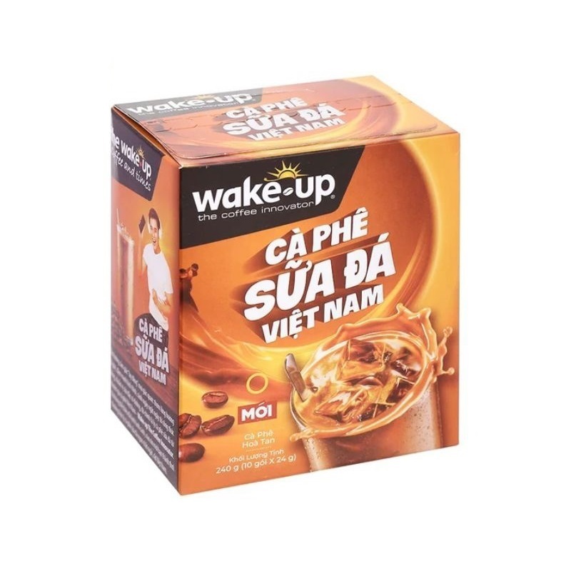 Wake up coffee box 240g (10 packs x 24g) | Shopee Singapore