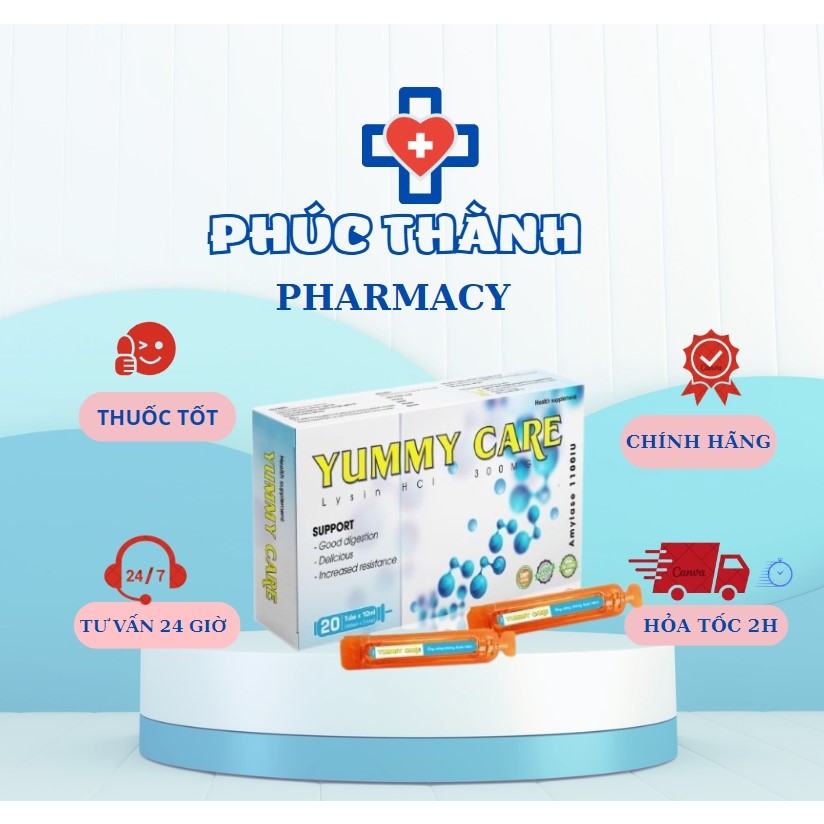 Yummy Care helps strengthen the digestive system, eat well, improve ...