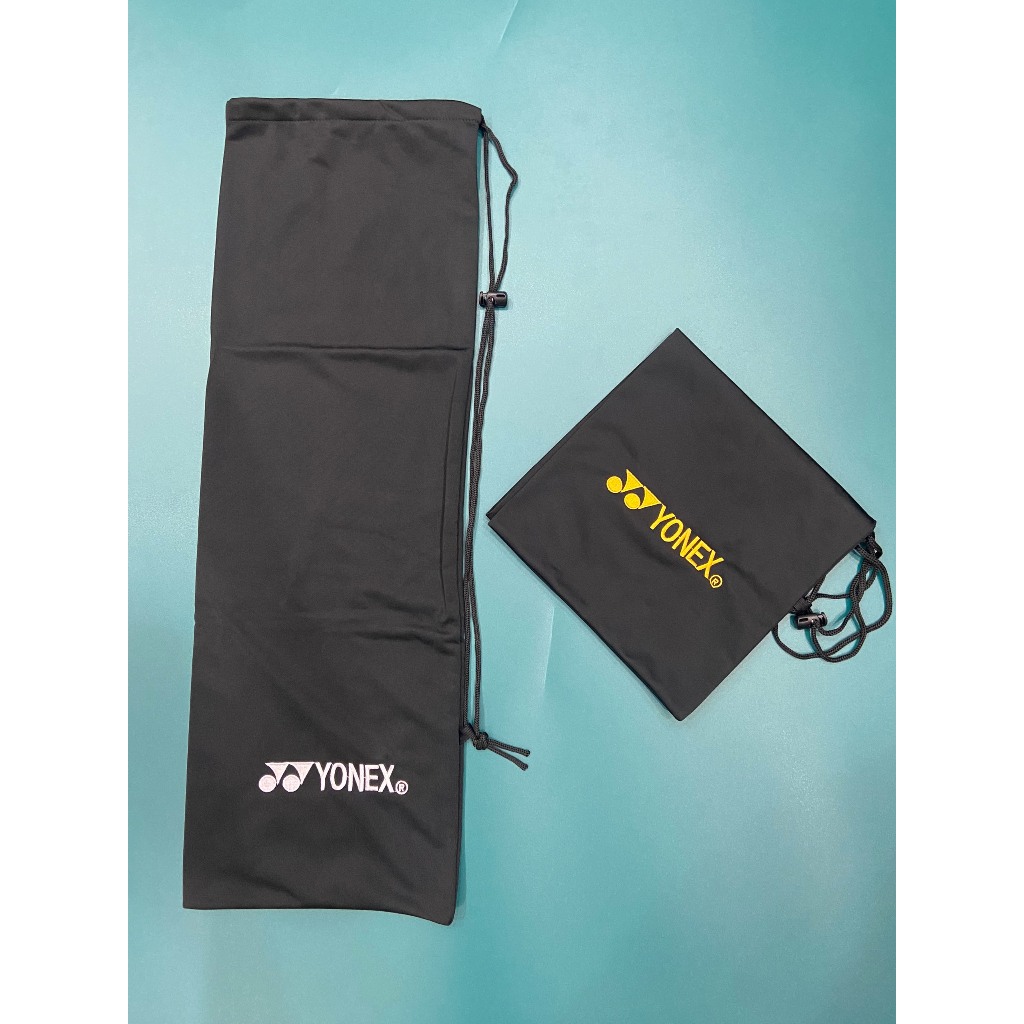 Yonex drawstring bag for badminton rackets with embroidered logo ...