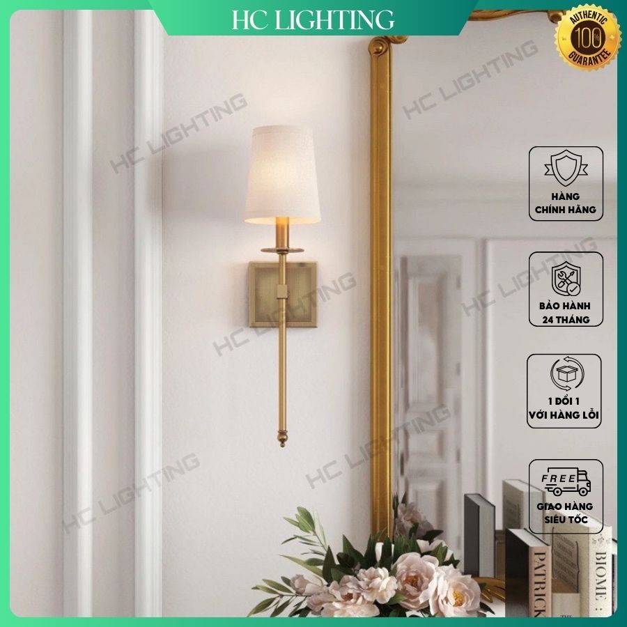 Wall lamp with fabric shade MODEL DT1202 for interior decoration ...