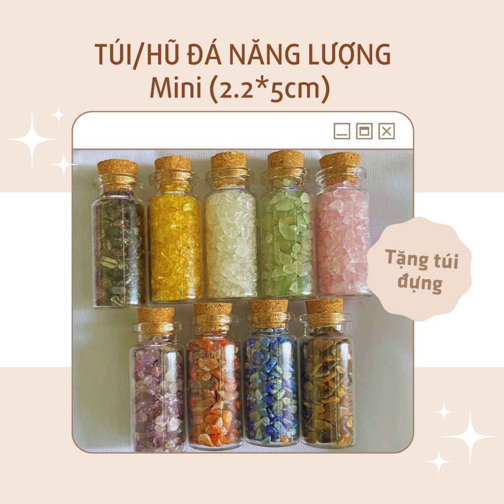 Mini Energy Ice Jar (2.2*5cm) Assorted - Purifies, Improves Energy ...