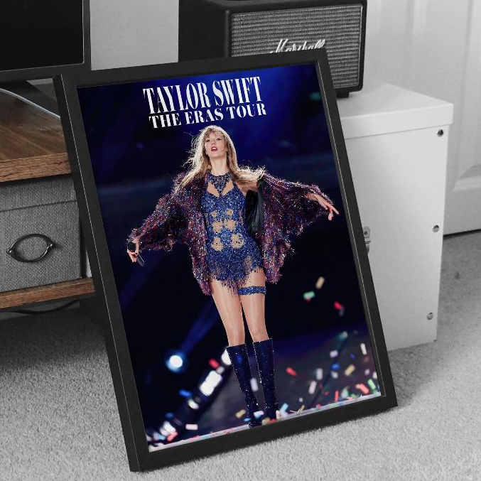 Taylor Swift Poster - Taylor Swift Eras tour Poster - Adhesive - With ...