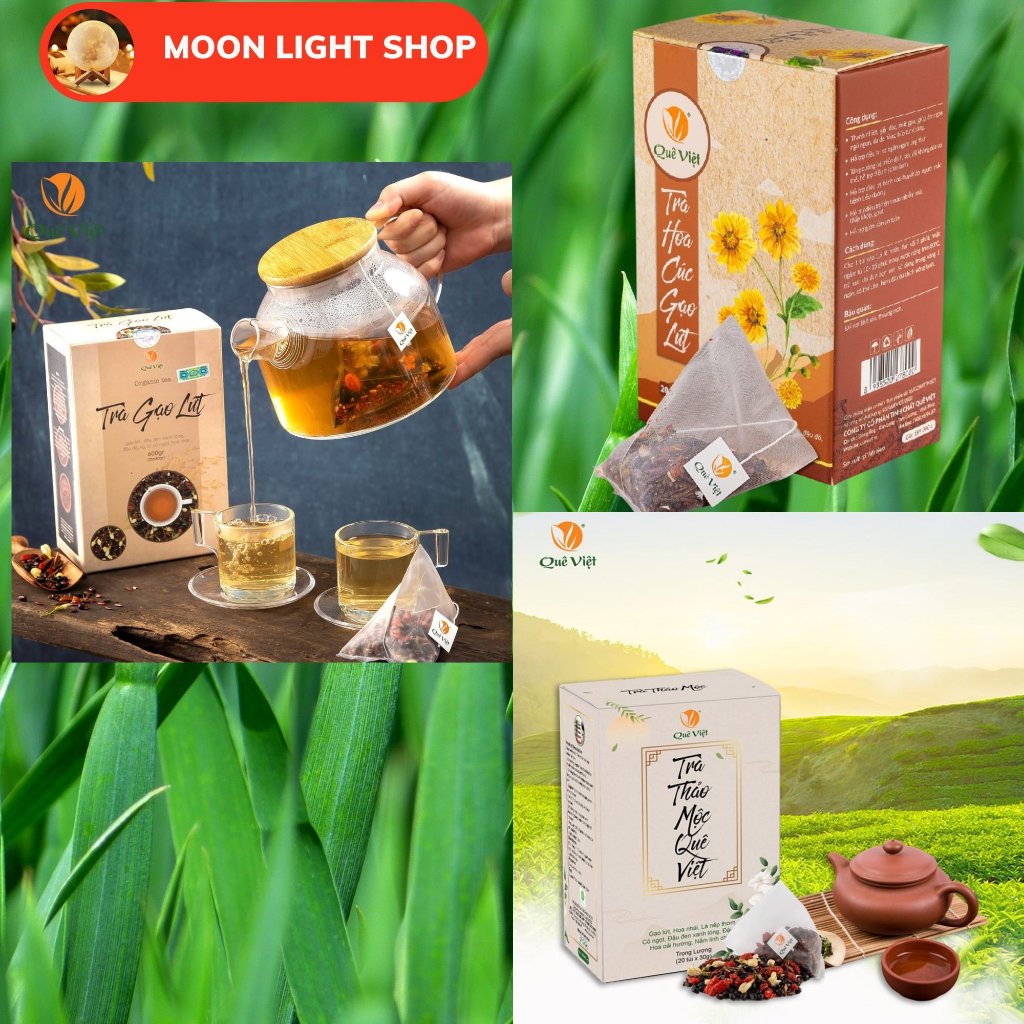 Combo - Herbal Tea - Chamomile Tea - Brown Rice Tea to help purify the ...