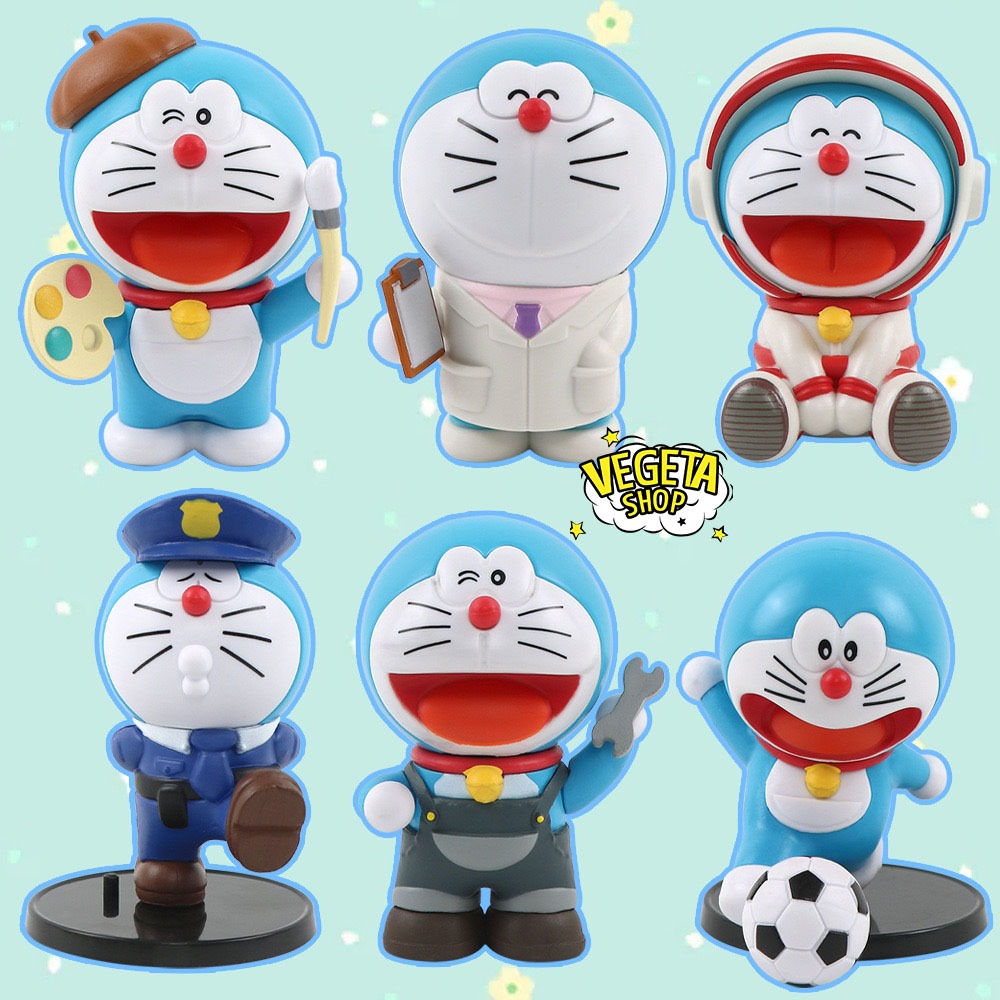 Doraemon Model - Doremon Chubby Cat Cosplay Costume Painter Astronaut ...