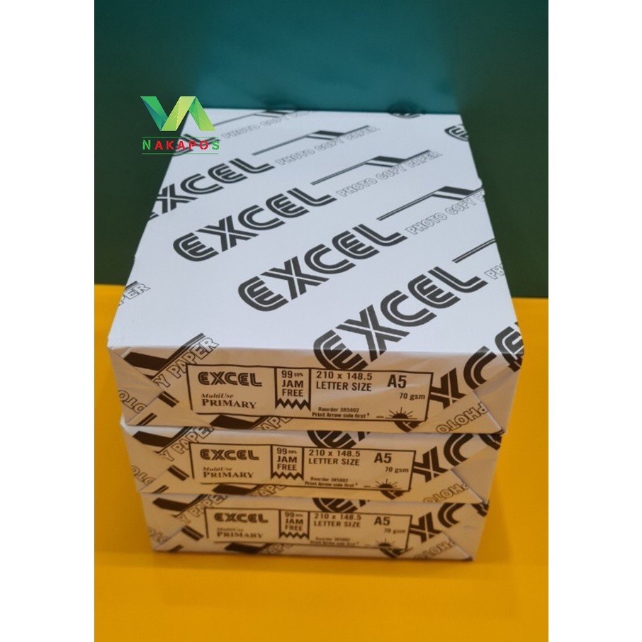Excel paper A4 72 gsm photocopy paper canon printer printing paper hp ...