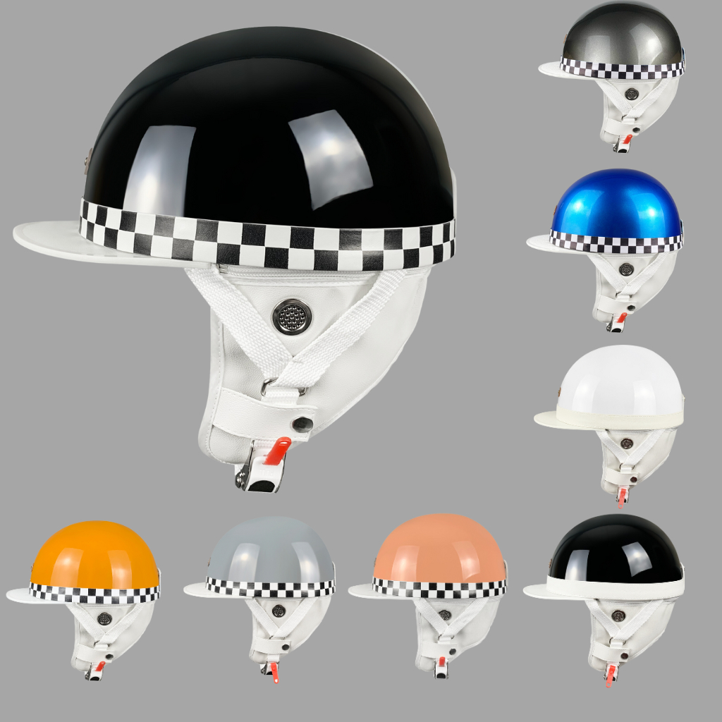 Half Head helmet varo japanese helmet retro harley vintage Bosozoku ...