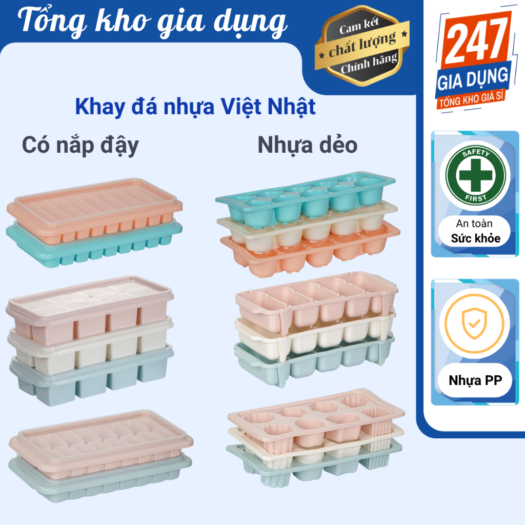Viet Nhat plastic ice blister with lid, flexible plastic ice blister ...