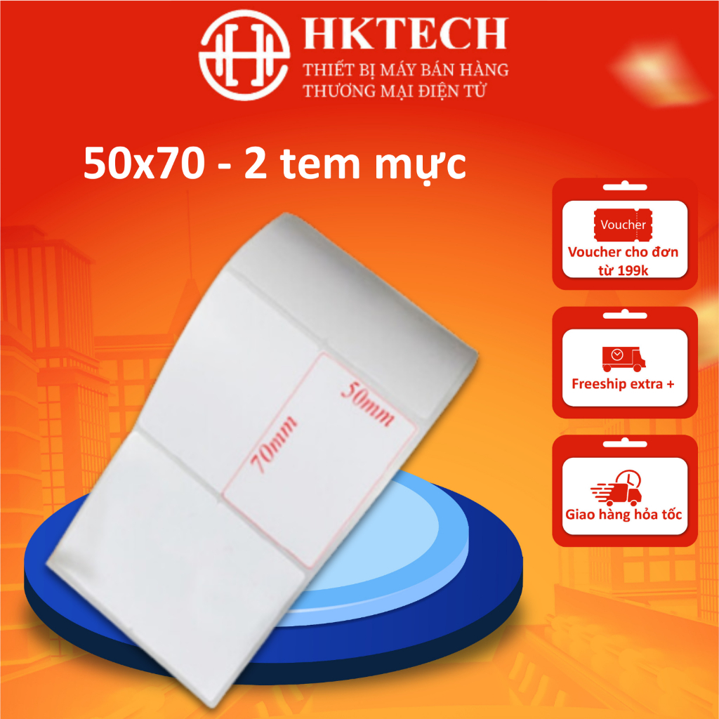 Barcode Printing Paper 2 Stamps 50x70 mm - 2 Row Stamp Printing Paper ...