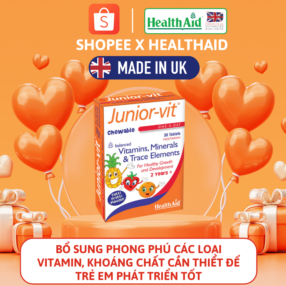 Junior-vit Chewable Tablets (Box of 30) | Shopee Singapore
