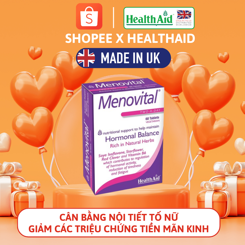 Healthaid Menovital female hormone regulation tablets (Box of 30 ...