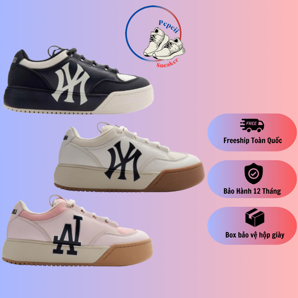 Mlb Chunky Wide Men's and Women's Sports Shoes in All Colors Hot Full ...