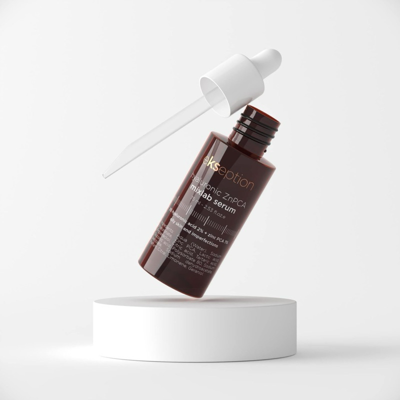 Ekseption Hyaluronic ZnPCA Serum For Acne Skin, Alkaline Oil ...