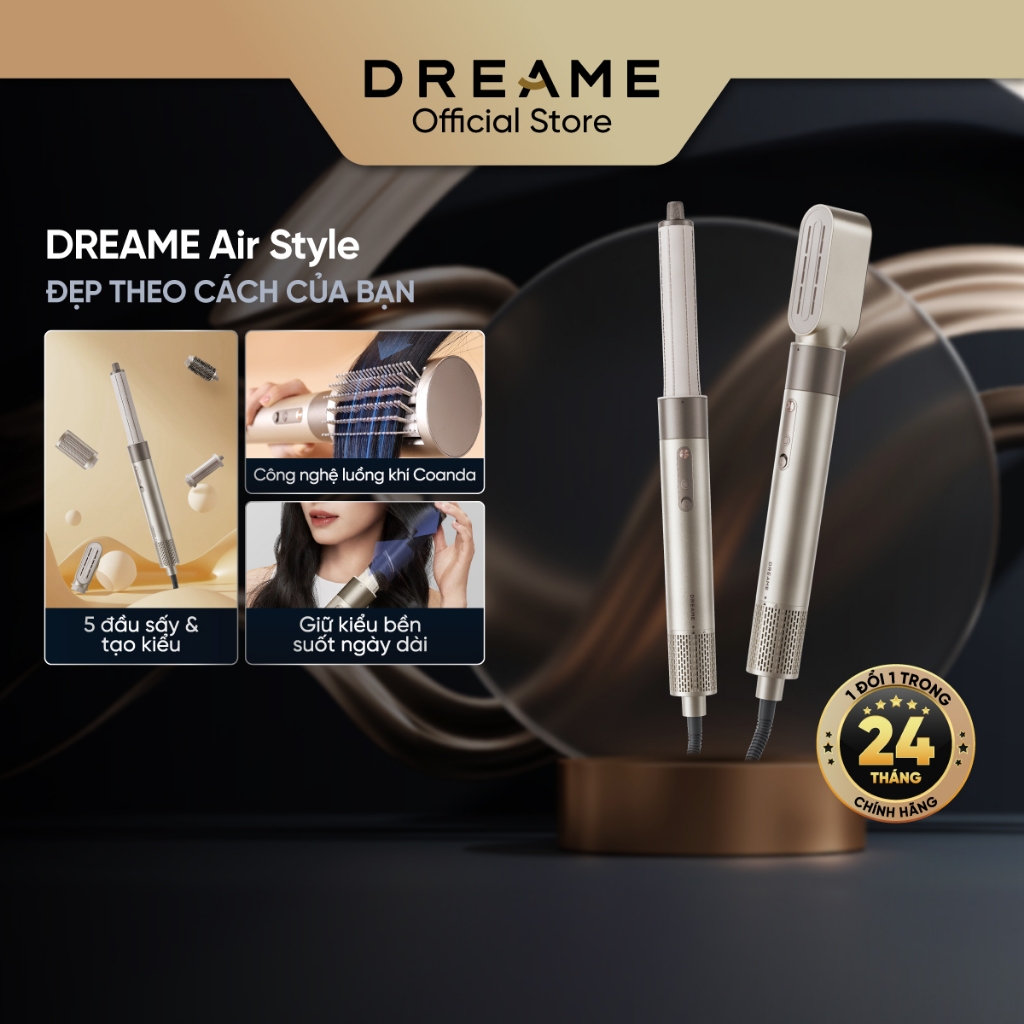 Dreame AirStyle 5 in 1 dryer and styler - Genuine product - | Shopee ...