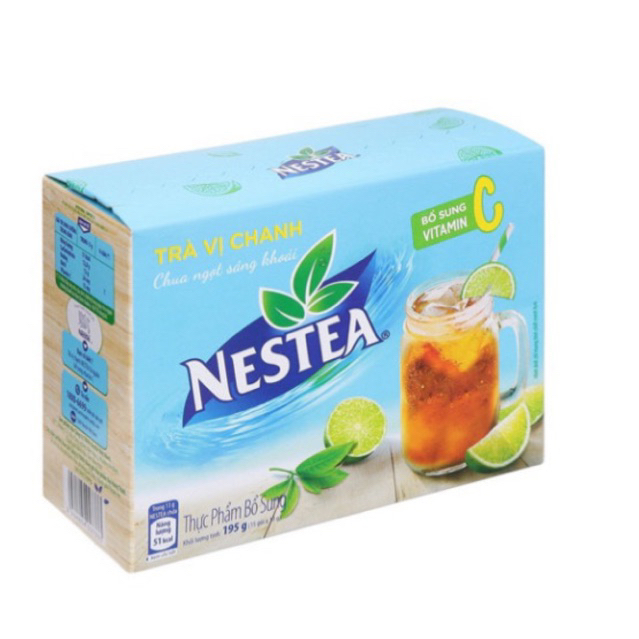 Nestea Lemon Tea 195gr Box (15 Packs x 13gr) | Shopee Singapore