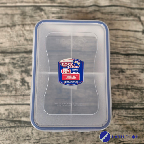 Classic Lock&Lock 4-sided, Airtight Plastic Food Storage Box HPL824C -1 ...