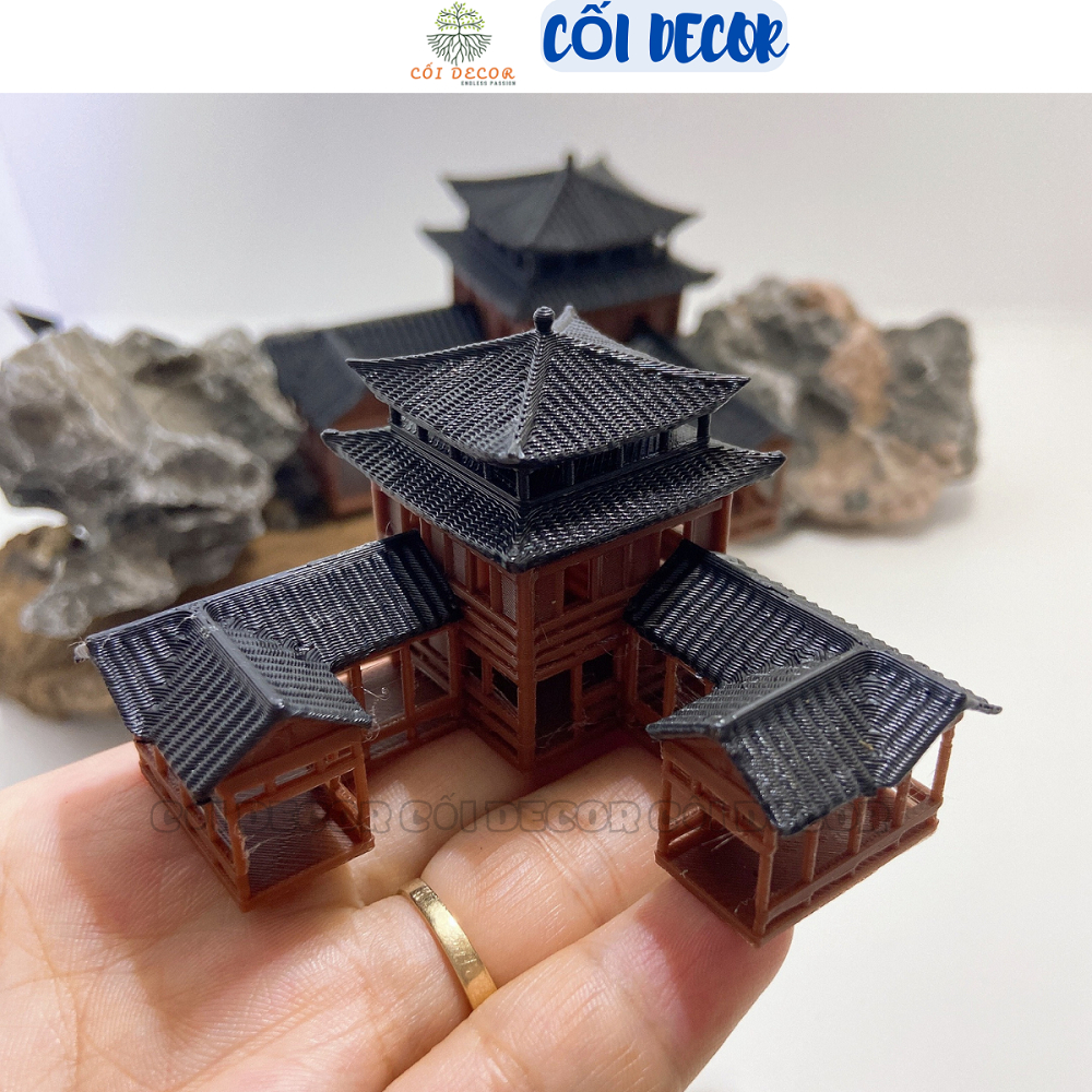 3d Resin printed mini landscape architecture model to decorate ...