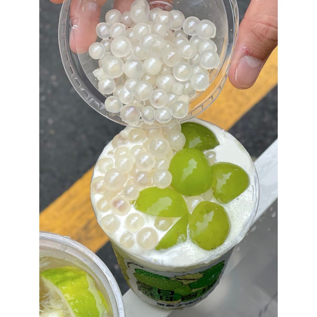 Exploding Seeds, White Tapioca Exploding Jelly (850g) | Shopee Singapore