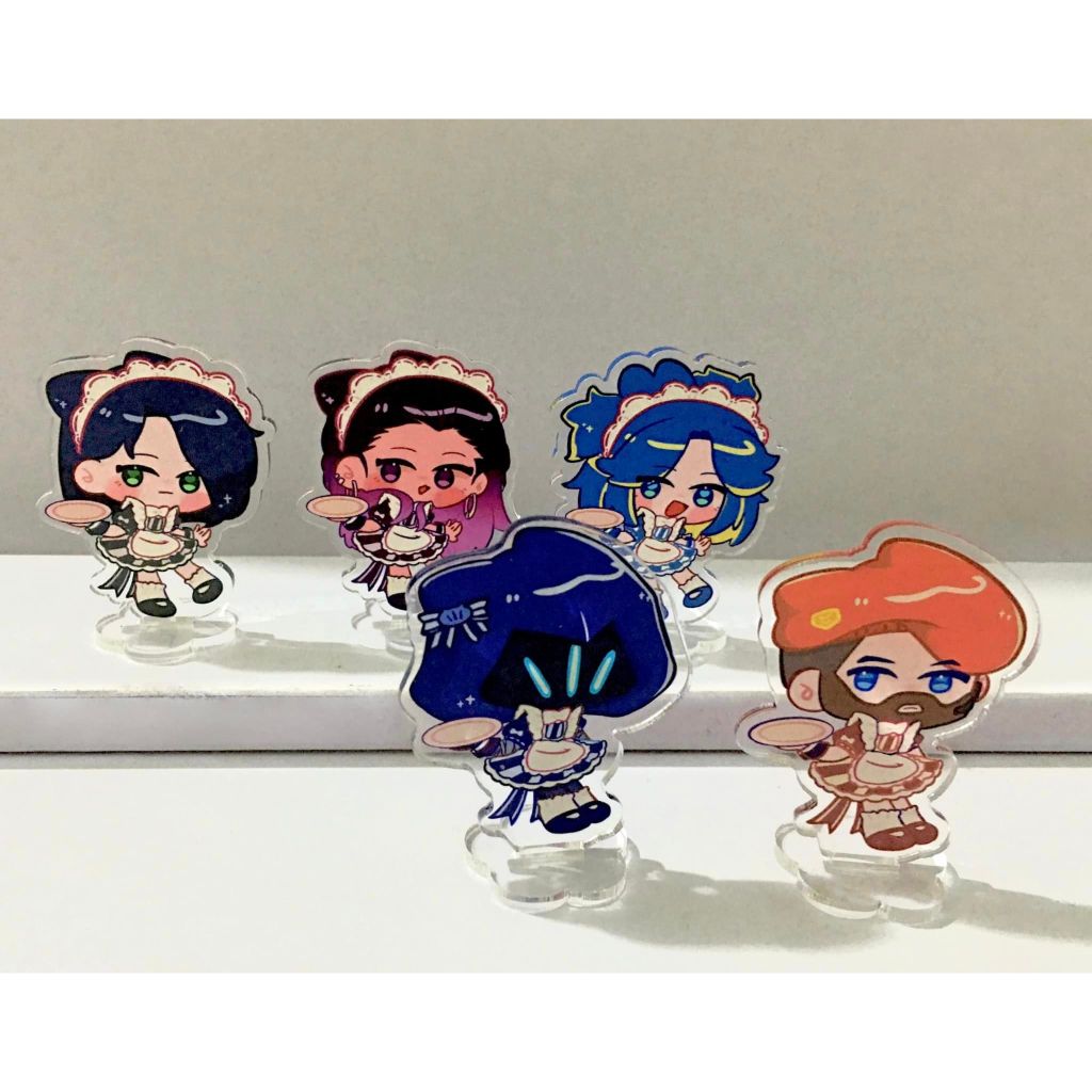 Standee keychain acrylic game character from Valorant Riot Maid ...