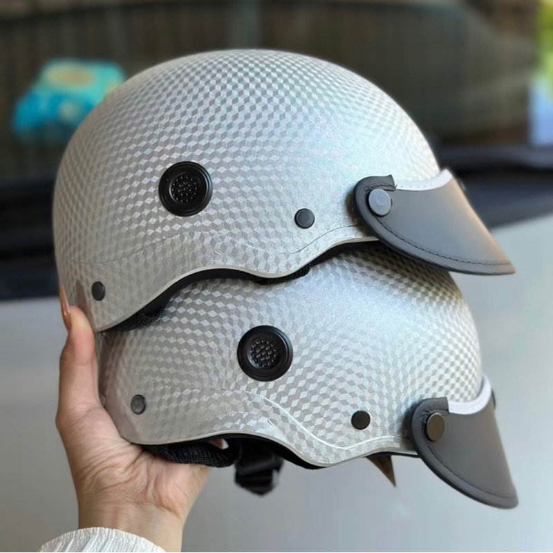 New model Van Dip Caro Half-head Helmet (image taken from the shop ...