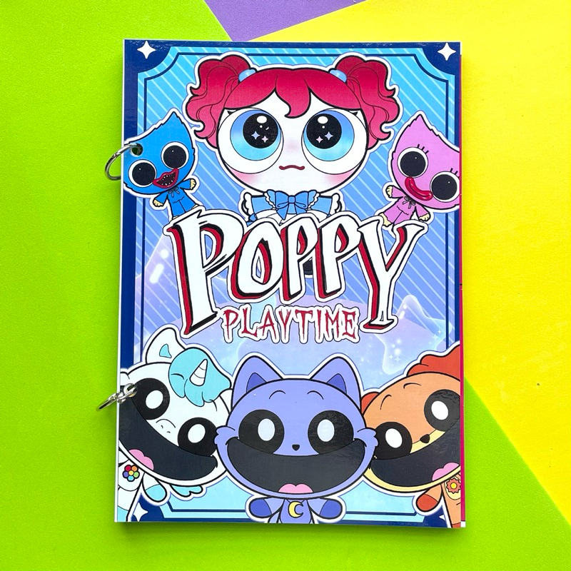 Poppy Playtime doll peel-and-stick paper toy, 3 Kute dolls | Shopee ...