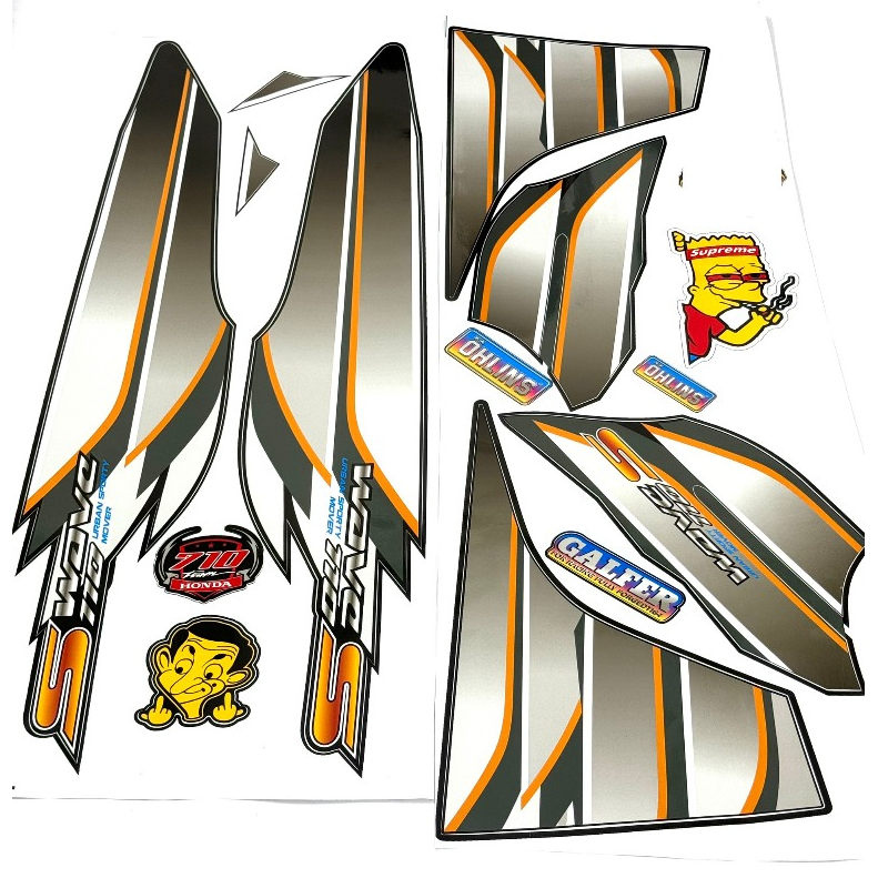 Wave Stamp, Wave Stamp, Wave Alpha 100/50cc - 110 Wave S Removable ...