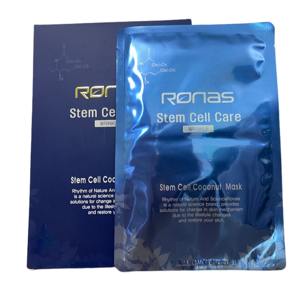 Ronas Stem Cell Coconut Mask Bio Cellulose Stem Cellulose Skin ...